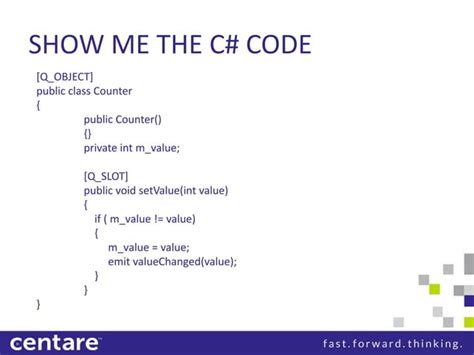 Building Cross Platform Apps Using Qt And Qyoto PPT