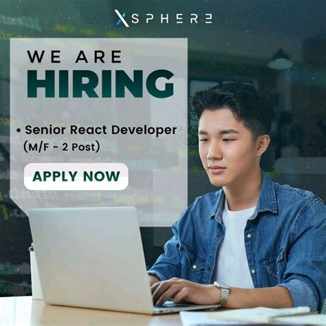 Xsphere On Linkedin Job Titlesenior React Developermf 2post