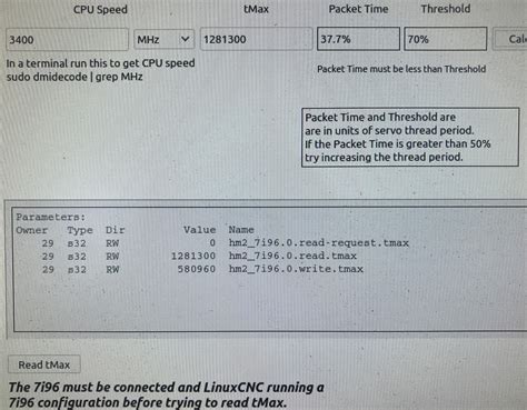 Latency Issue I E LinuxCNC