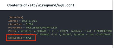 how do i unset a peer in wireguard servers and networking server