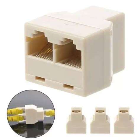Lan Ethernet Network Rj45 Splitter Extender Plug Connector Lazada Ph