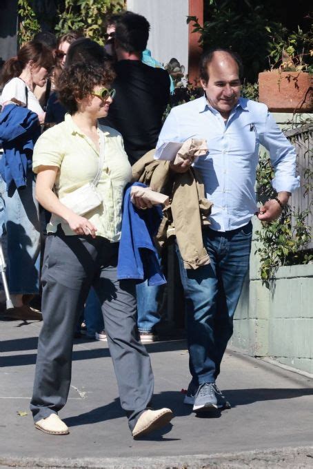 Alia Shawkat With Her Father Tony At All Time Restaurant In Los