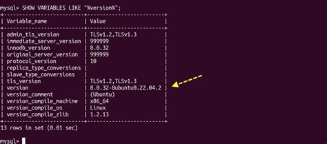 [linux] mysql the easy way to check your version tech hyme