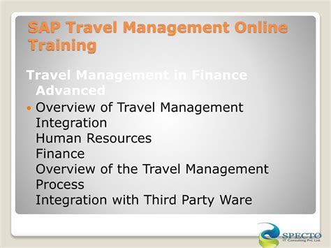 Ppt Sap Tm Travel Management Online Training In Uk Powerpoint Presentation Id7241701