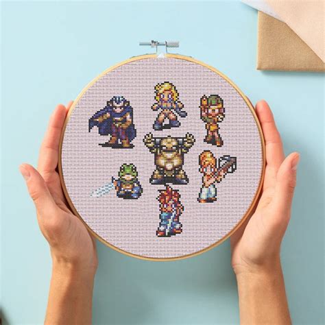 Chrono Trigger Cross Stitch Pattern For Beginner Etsy