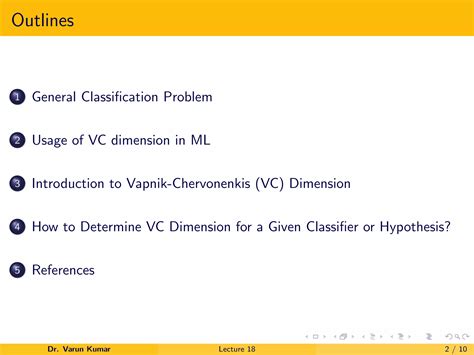 Vc Dimension In Machine Learning Pdf Computing Technology And Computing
