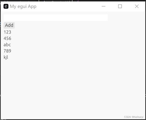 rust语言之egui库窗口中按钮、标签、输入框控件案例（3） egui控件叠加 csdn博客