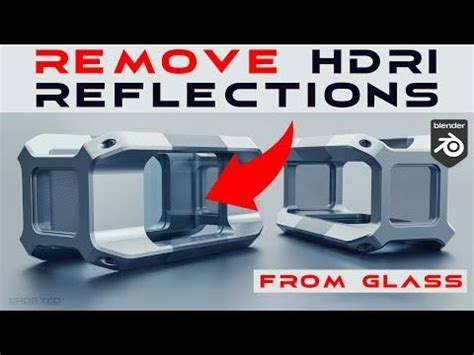 GLASS TUTORIAL Blender HOW TO Remove HDRi Reflections Blender D Modeling Tutorial Tutorial