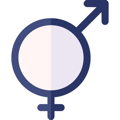 Bigender Basic Rounded Flat Icon