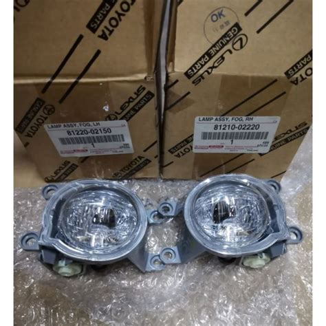 Toyota Zre211 Altis 2019 Front Fog Lamp Spotlight Assy Depan Bumper