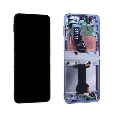 Écran Samsung Galaxy Z Flip7 Fe 5g F761b Blanc Châssis Origine Gh82