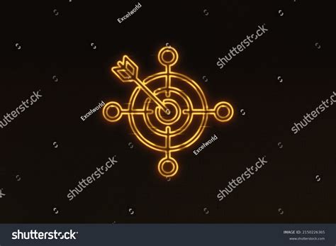 Key Performance Indicator Kpi Icon Neon Stock Illustration 2150226365 Shutterstock