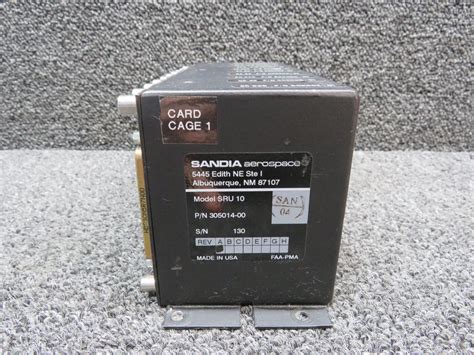 305014 00 Sandia Sru 10 Switching Module Assembly W Mods And Modules