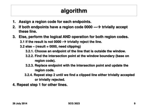 PPT Line Clipping In 2D PowerPoint Presentation Free Download ID 2400338
