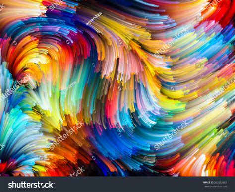 Dynamic Color Series Abstract Design Made Stock Illustration 262592861 Shutterstock