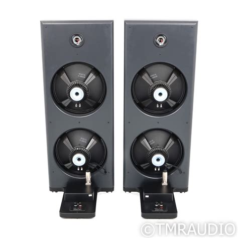 Spatial Audio M3 Sapphire Open Baffle Floorstanding Speakers Graphite Pair The Music Room