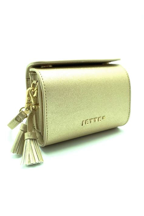 JETTE JOOP MiniMe Damen Tasche Minibag Gold Fashion House