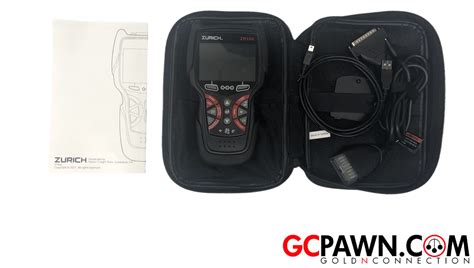 ZURICH ZR S OBD II CODE READER WITH ACTIVE TEST AND FIX ASSIST Property Room