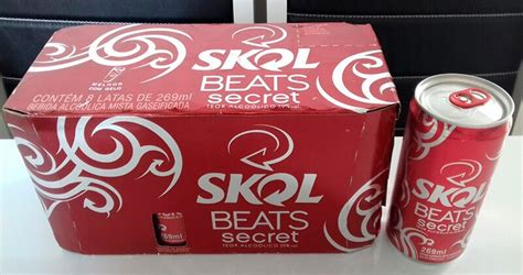 Skol Beats Secret E Sua Garrafa Vermelha Papo De Bar