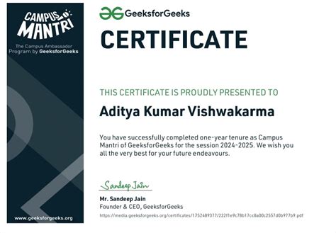 Hey Community ☝ Aditya Kumar Vishwakarma