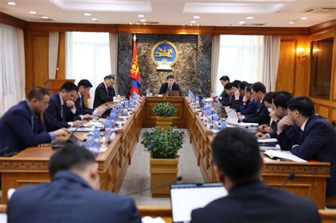 Засгийн газрын хуралдаанаар 50 асуудал хэлэлцэж байна Tsoh Mn
