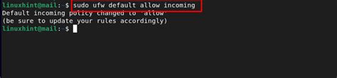 Installing And Configuring Ufw Firewall On Debian 11 Bullseye Хостинги