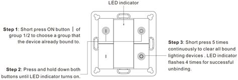 Sunricher Sr Zg K Dim Zigbee Wireless Dimmer Switch Instruction Manual