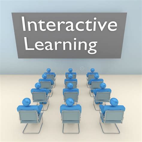 Interactive Learning Concept Stock Illustration Illustration Of School Interactive 349000729