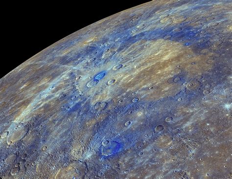 Mercurys Mysterious Surface Darkness Revealed Astronomy Now