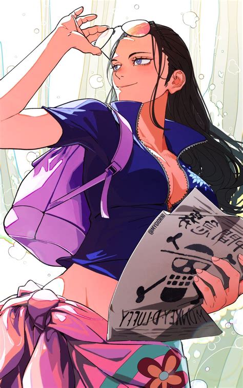 Nico Robin By Mygiorni Nico Robin One Piece Comic Robin Drawing