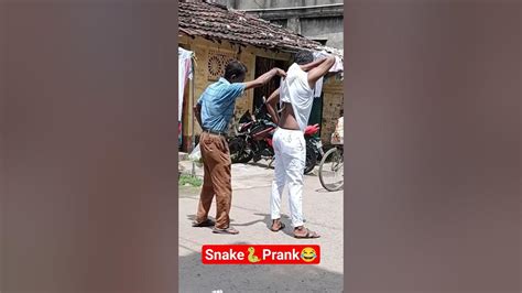 Snake 🐍 Prank 😂🤣 Funny Viral Shorts Prank Trending Comedy Youtube