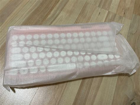 Retro Mini Wireless Keyboard Bluetooth Keyboard 86key Korean English Layout Pink Computers