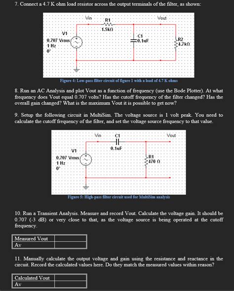 Solved Setup The Following Circuit In MultiSim The Chegg