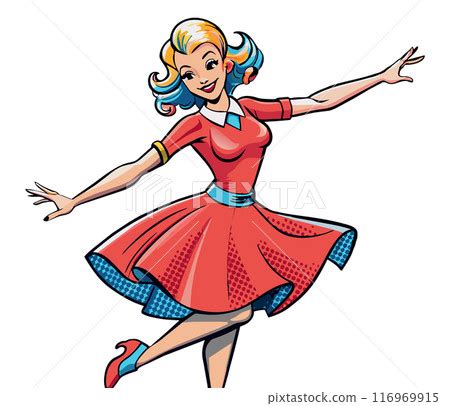 50s Pop Art Girl