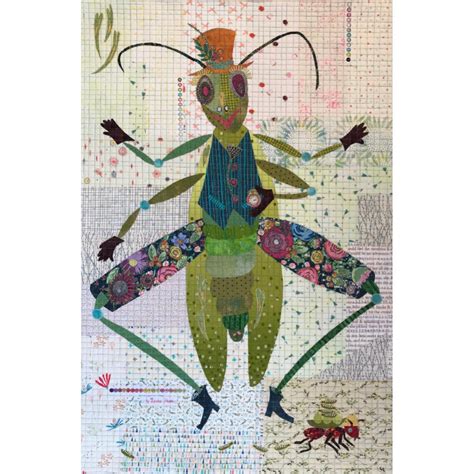 Laura Heine Collage Stitchers Joy