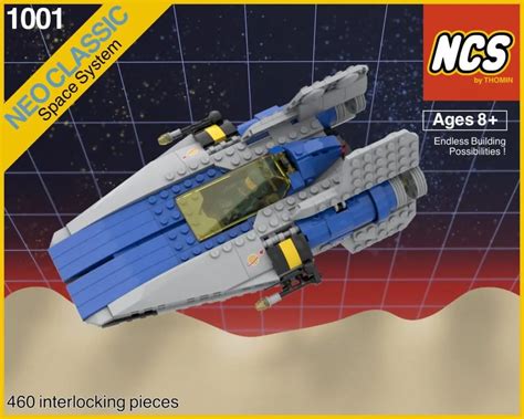 Lego Star Wars Meets Classic Space In A Fan Made Mashup