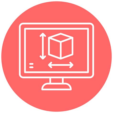 Computer Aided Design Icon Style 22041502 Vector Art At Vecteezy