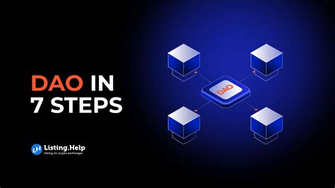 how to create a dao in 7 steps