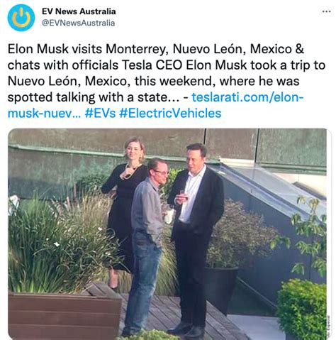 ¿para Captan A Elon Musk De Visita En Nuevo León Con Samuel García Y