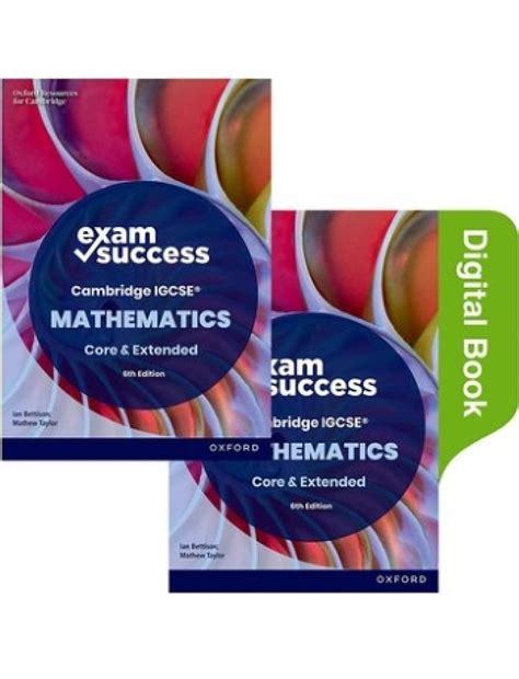 New Cambridge Igcse Complete Mathematics Exam Success Guide 2e Print And Digital Book Caie