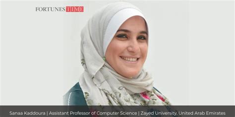 sanaa kaddoura assistant professor of computer science at zayed