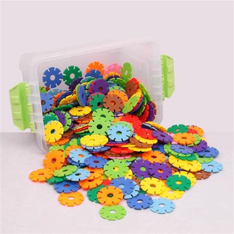 Snowflake Connectors 42mm 340pce Ozzy Educational Toys