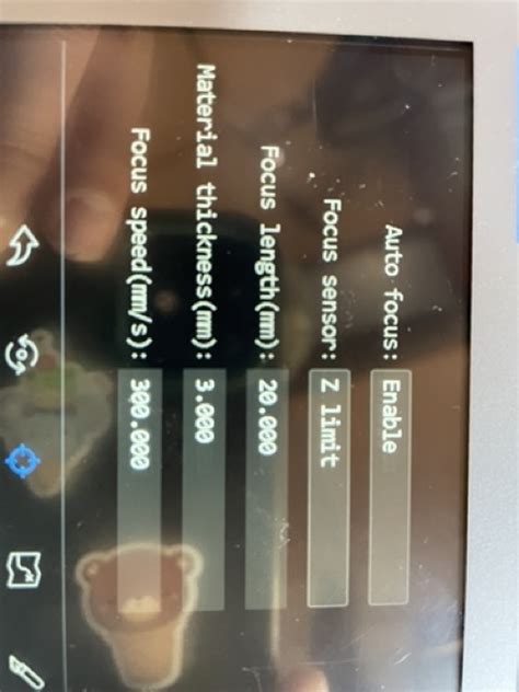 Autofocus Enabled But Not Regisering Ruida Controllers Lightburn Software Forum