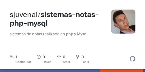 Github Sjuvenalsistemas Notas Php Mysql Sistemas De Notas Realizado