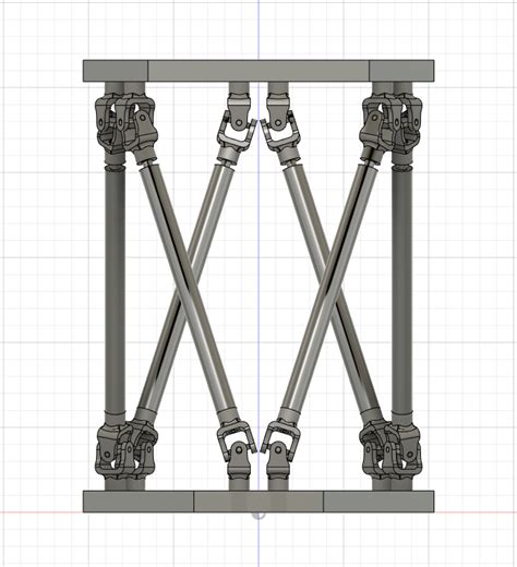 6dof stewart platform by motorider42hc download free stl model