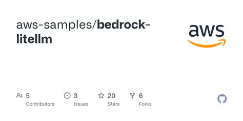 Github Aws Samplesbedrock Litellm Github Aws Samplesbedrock Litellm