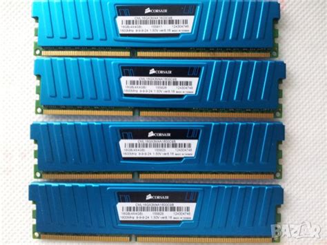 Памет рам 16gb 4х4gb Ddr3 1600mhz Ram за настолен компютър Тествани и