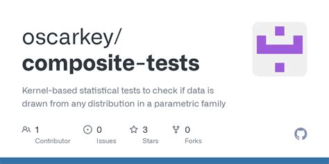 Github Oscarkeycomposite Tests Kernel Based Statistical Tests To