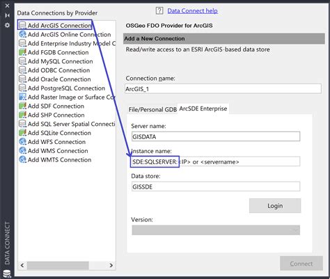 在 Map 三维 或 Civil 3d 中与 Fdo Arcgis Provider 连接时显示 Esri： 不允许此作”