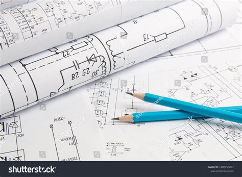 Digital Circuit Schematics Images Stock Photos Vectors Shutterstock
